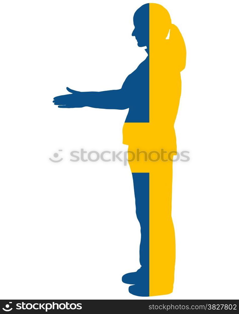 Swedish handshake — Stockphotos.com
