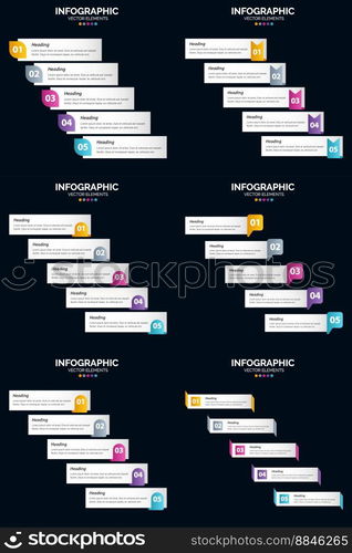 Use vector infographics to highlight key points in your business ...