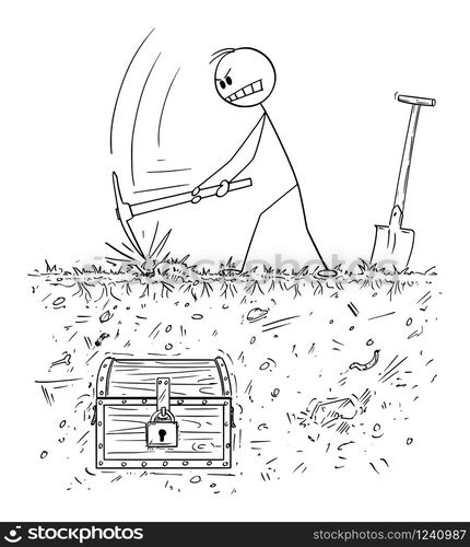 Vector cartoon stick figure drawing conceptual illustration of man ...