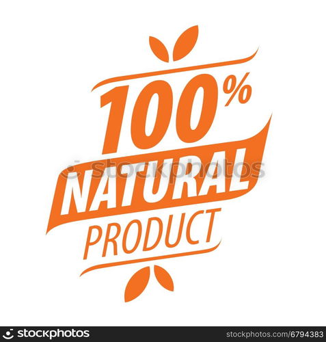 vector logo printing for natural products. logo printing for natural ...