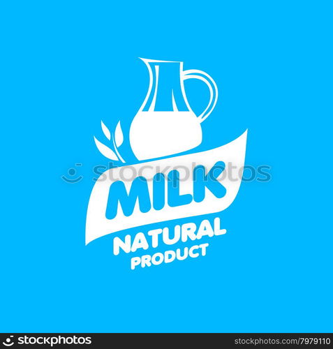 Vector Milk Logo —